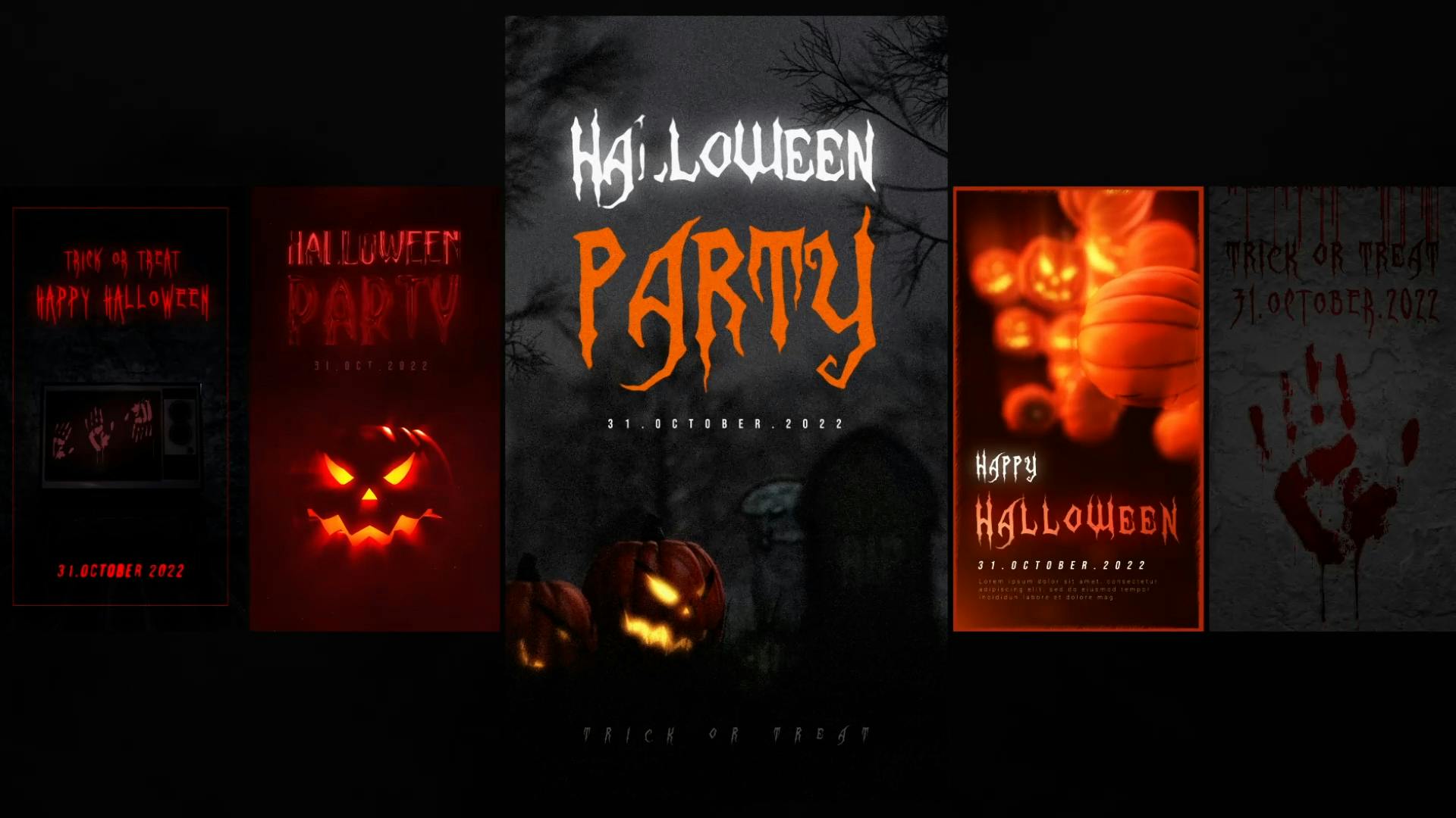 Halloween Horror Stories Pack video templates | Artlist