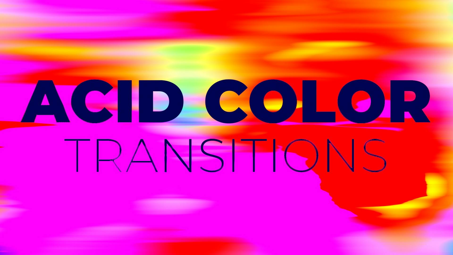 Acid Colors Transitions video templates | Artlist