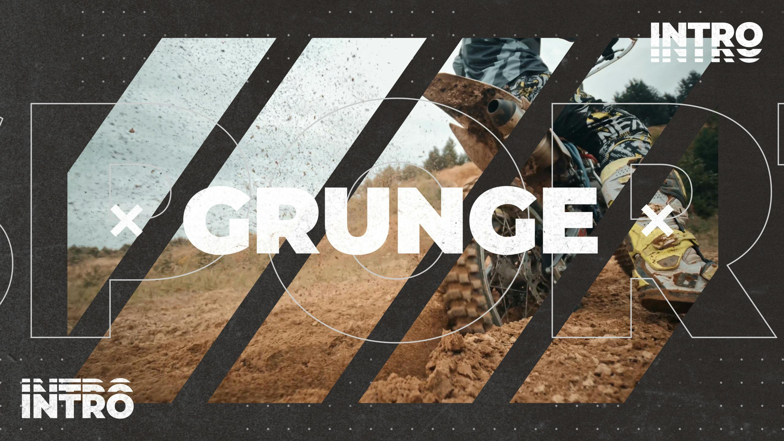 Grunge Intro Logo video templates | Artlist