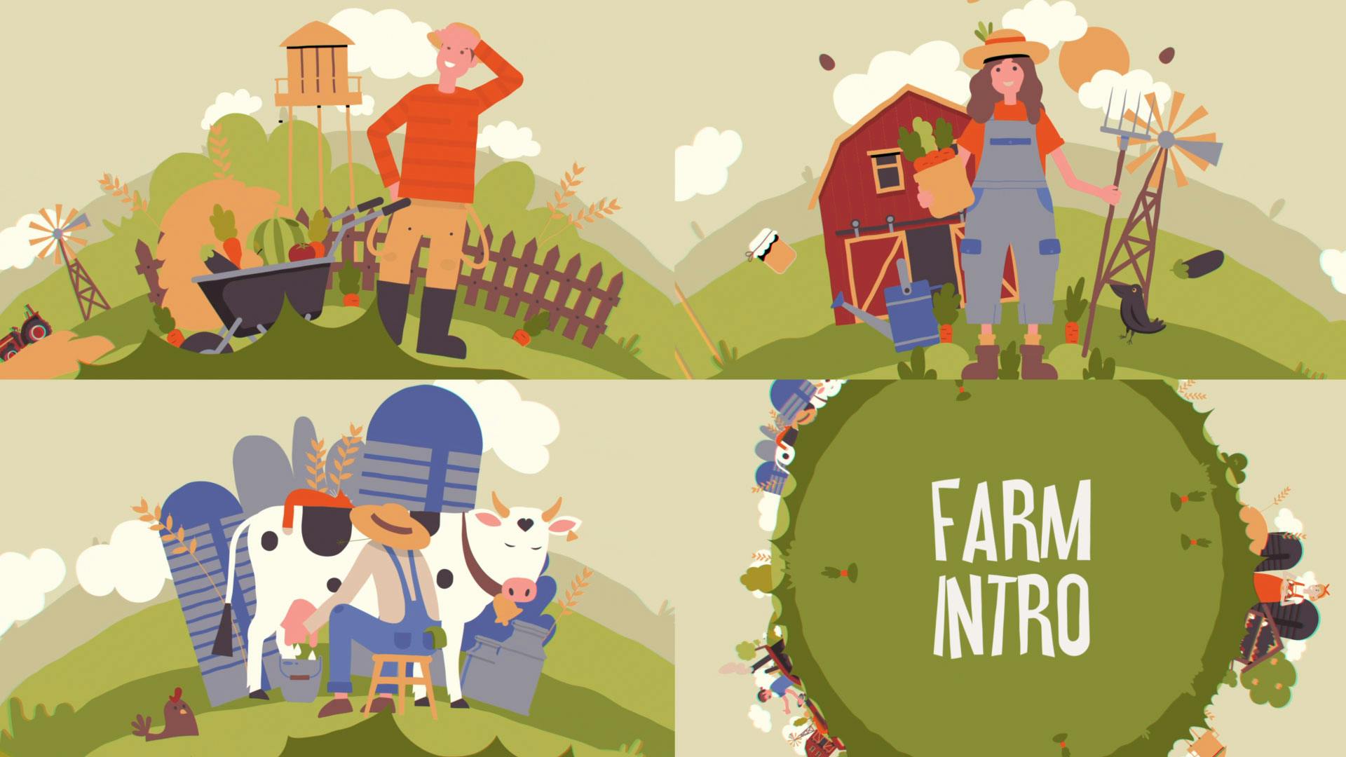 Farm Intro video templates | Artlist