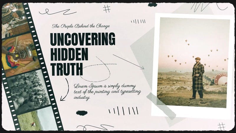 Documentary Collage video templates | Artlist