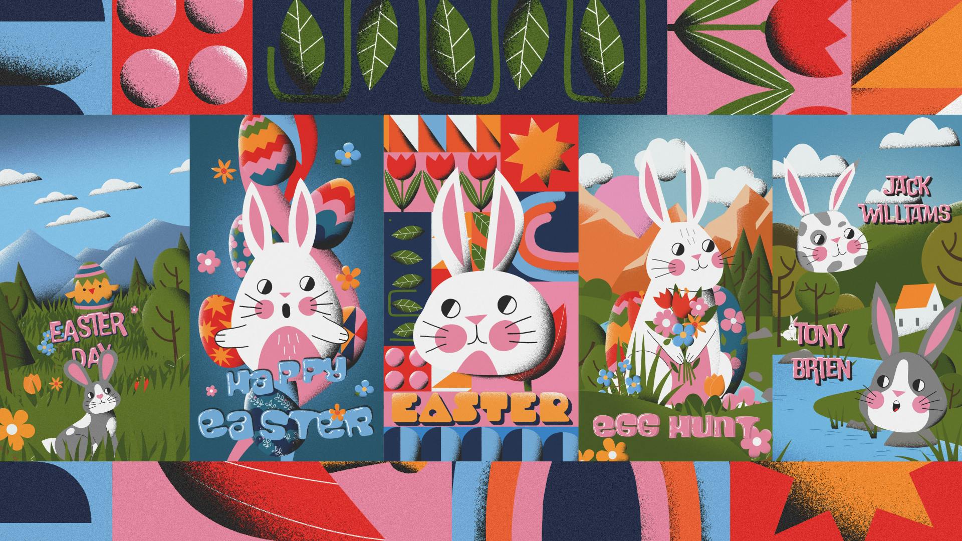 Happy Easter Stories Pack video templates | Artlist