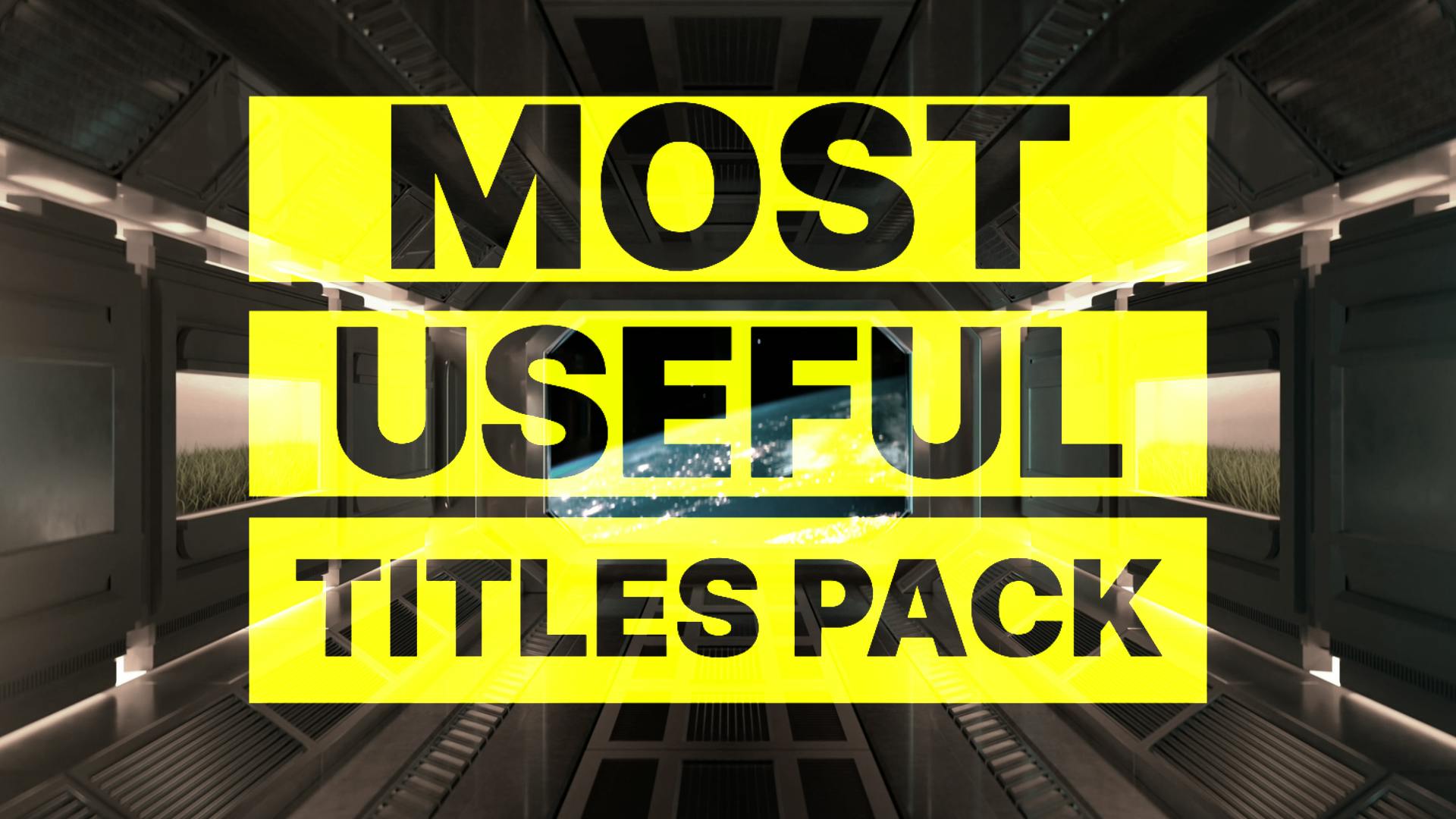 Most Useful - Clean Minimal Titles Pack video templates | Artlist