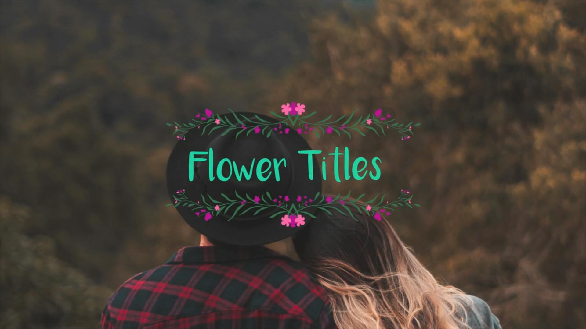 Flower Romantic Titles video templates | Artlist