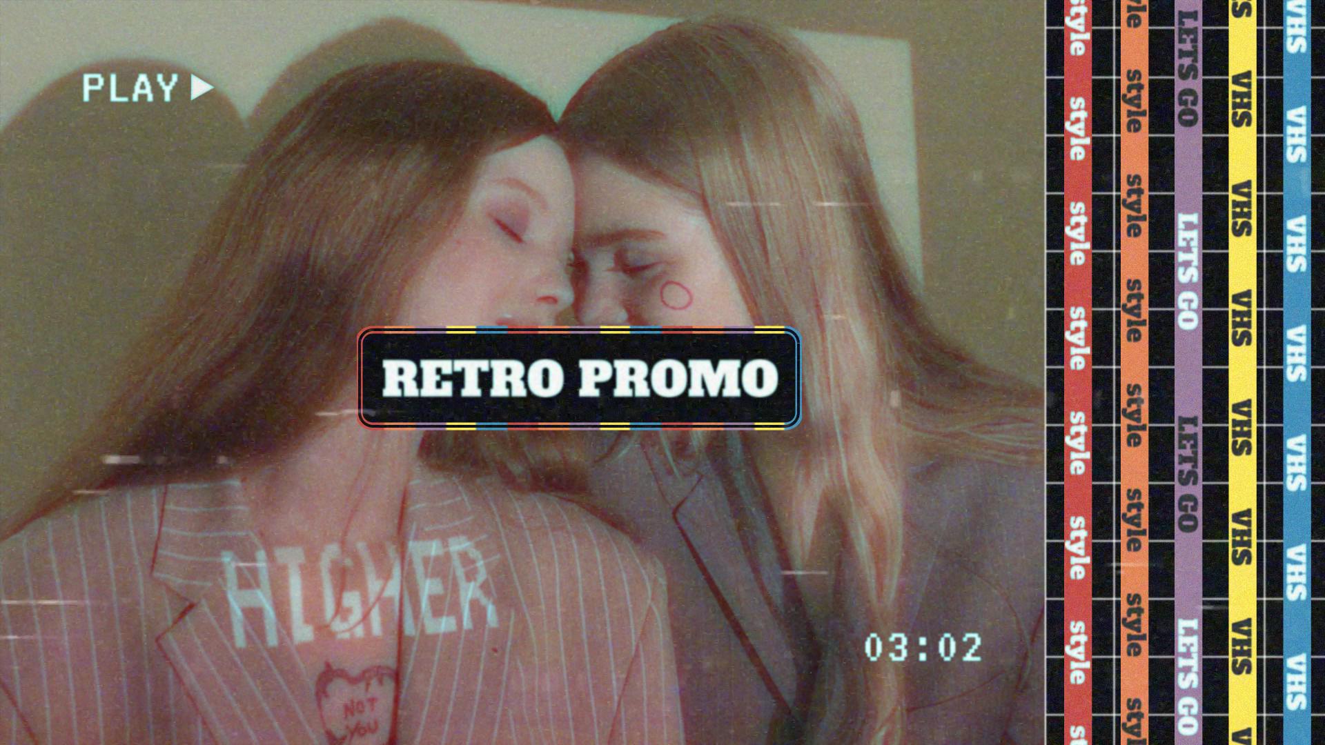Retro Promo video templates | Artlist