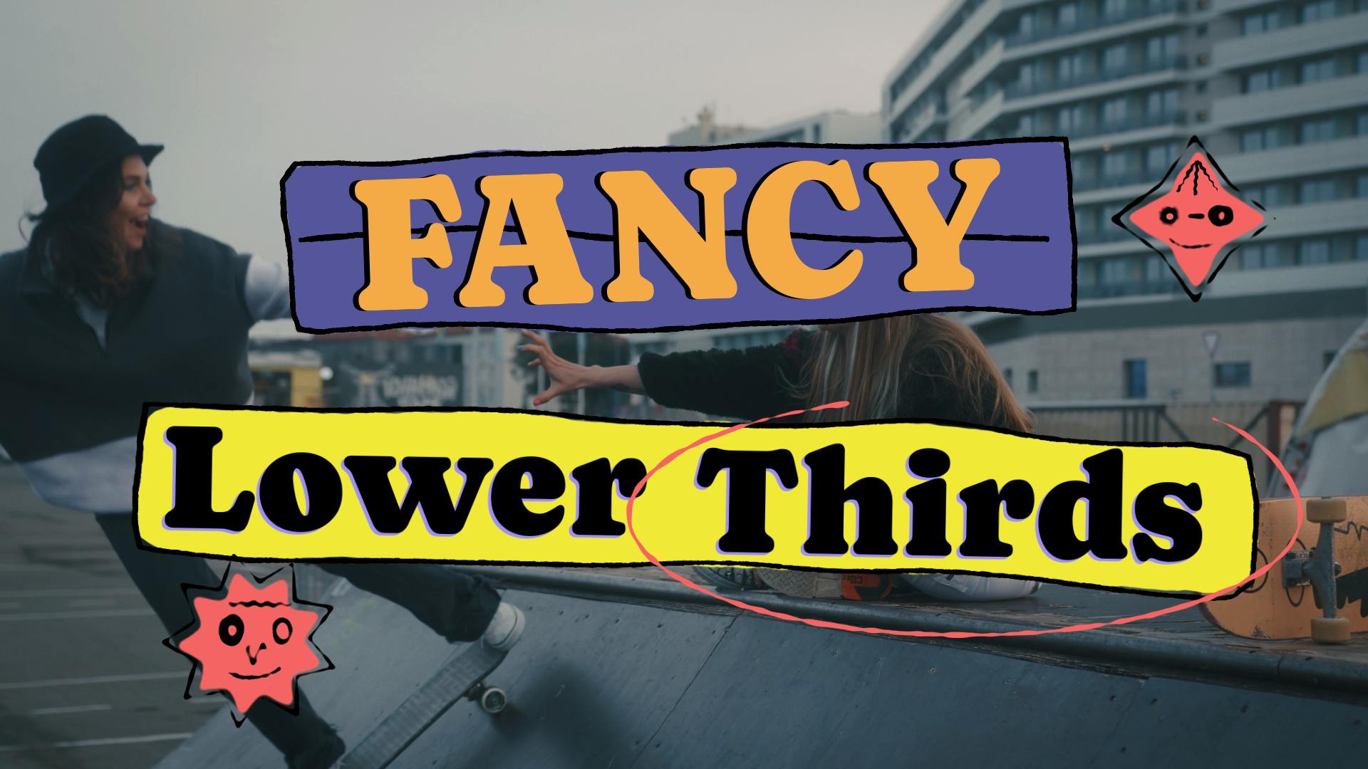Fancy Lower Thirds video templates | Artlist