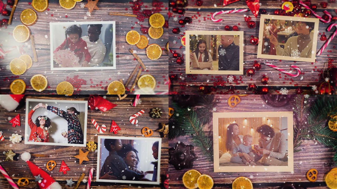 Christmas Realistic Slideshow video templates | Artlist
