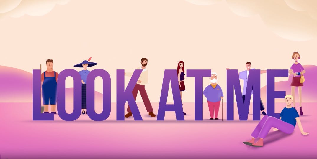 Look At Me - Illustrated Titles video templates | Artlist