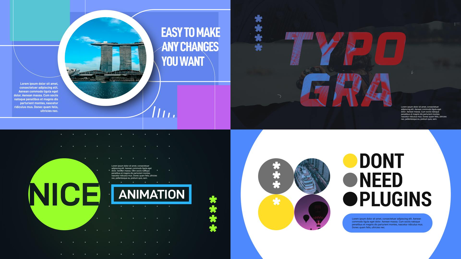 Stylish Typography Video Templates Artlist