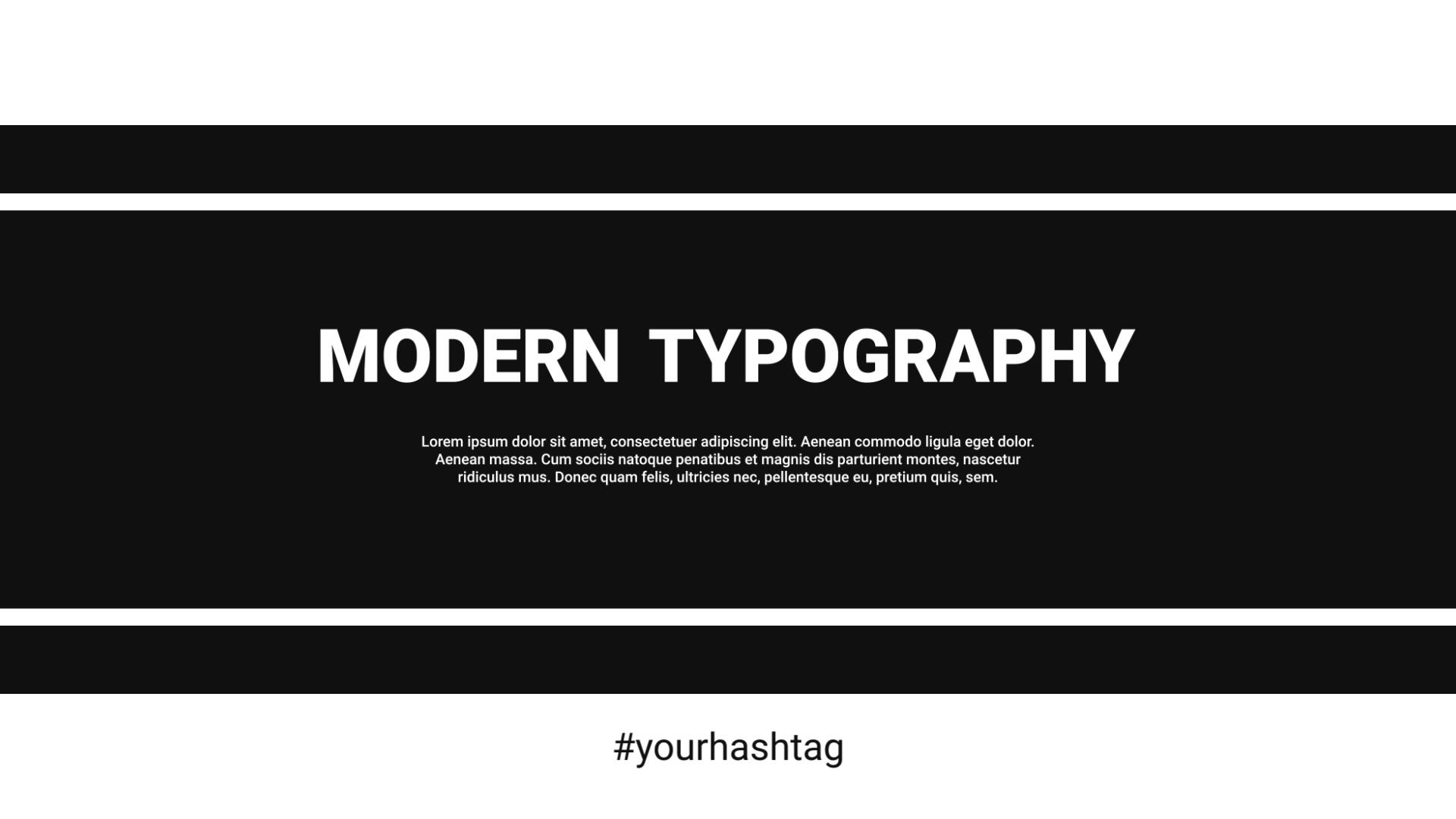 Minimal Typography video templates | Artlist