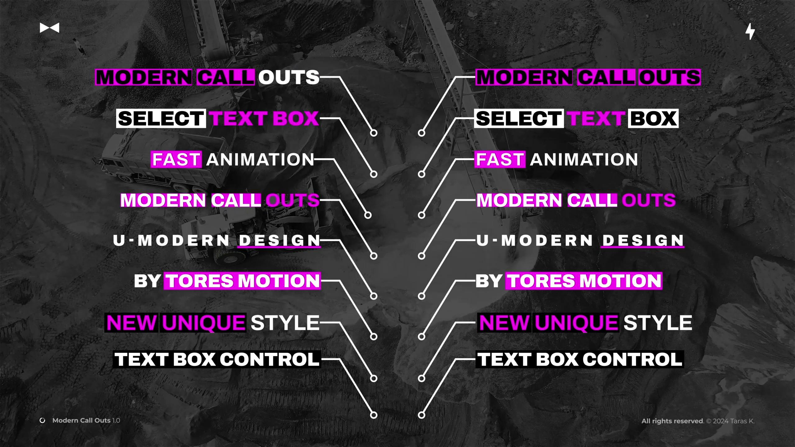 Modern Call Outs video templates | Artlist