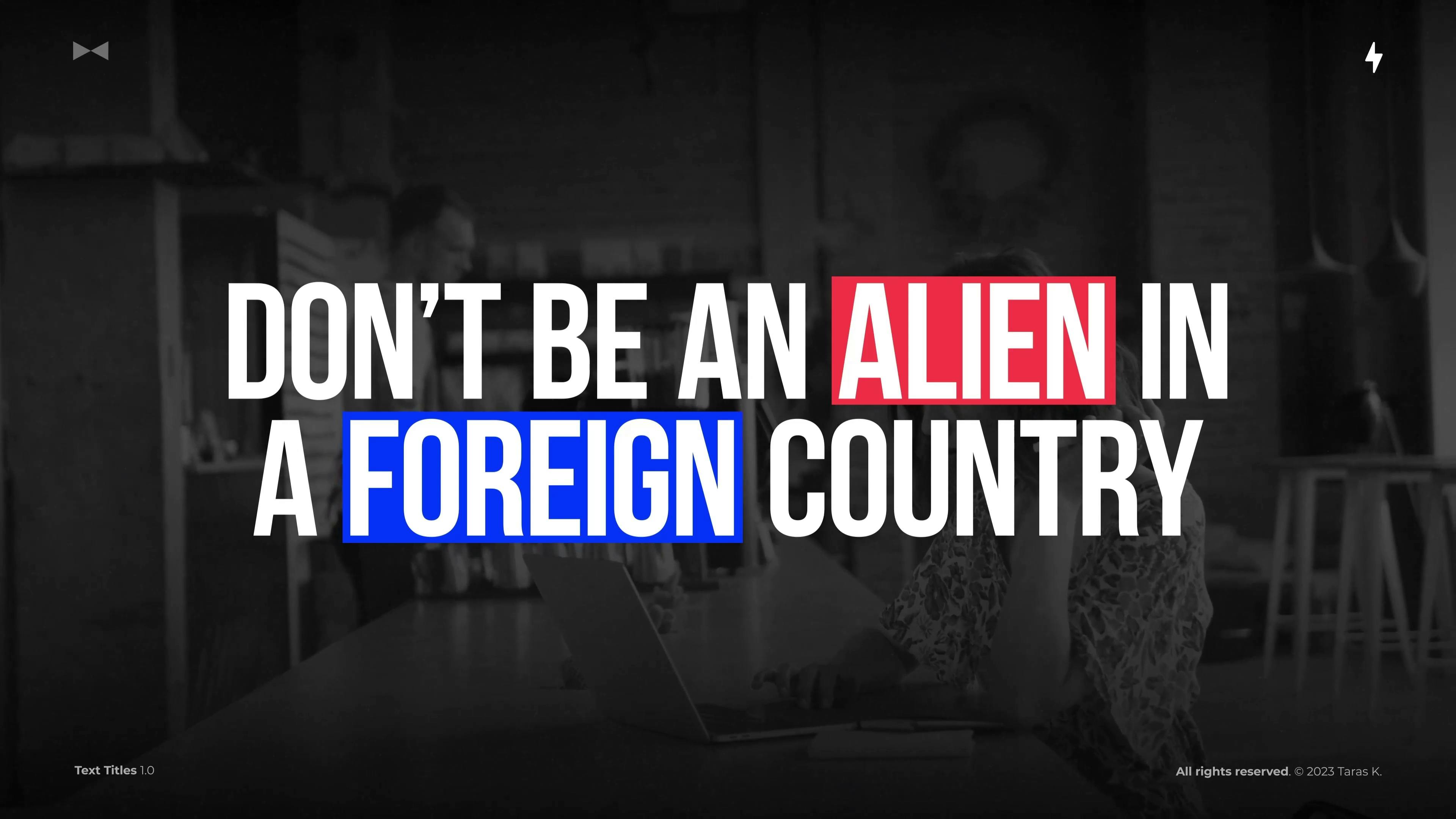 Text Titles video templates | Artlist