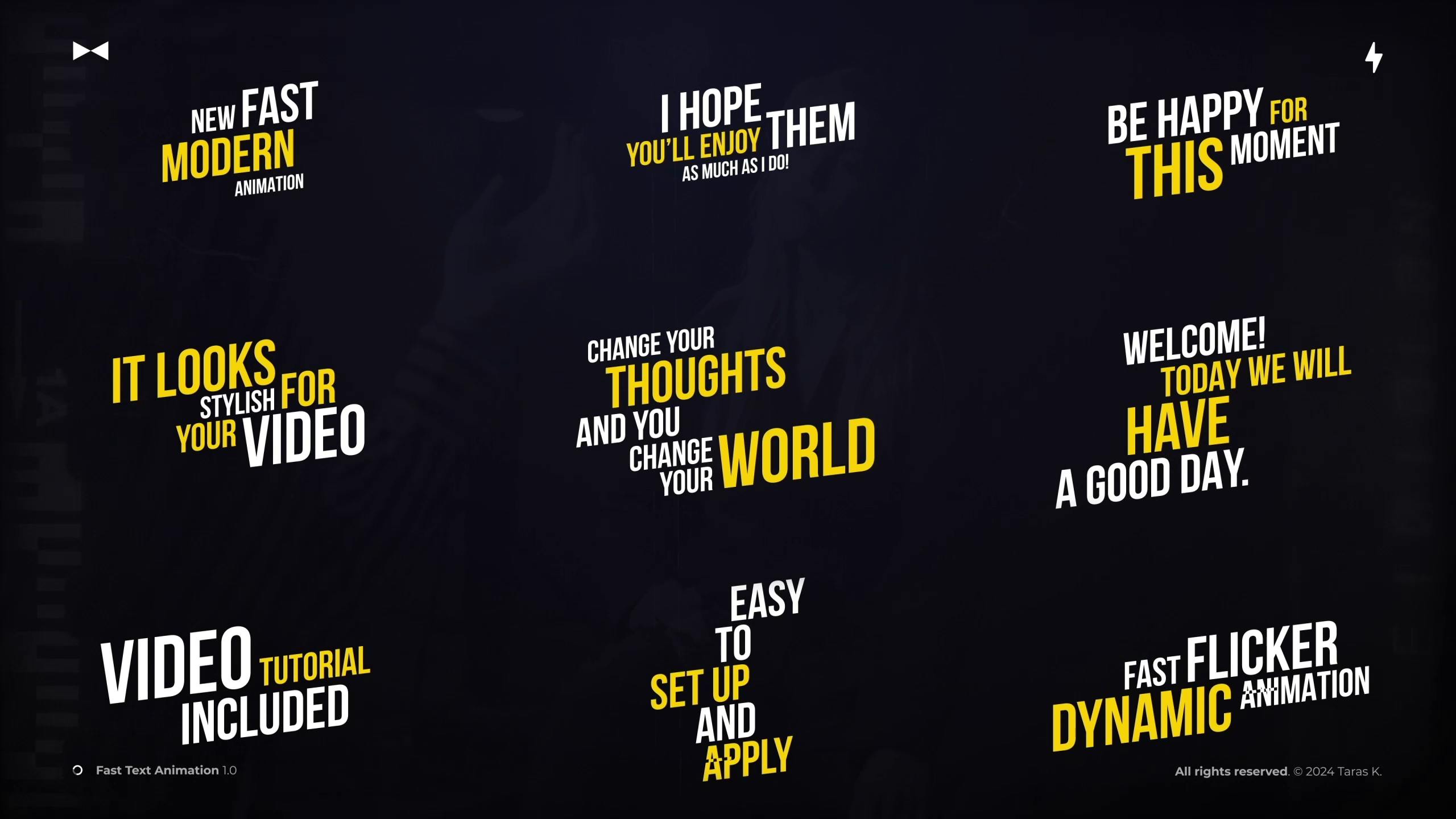 Fast Text Animation video templates | Artlist