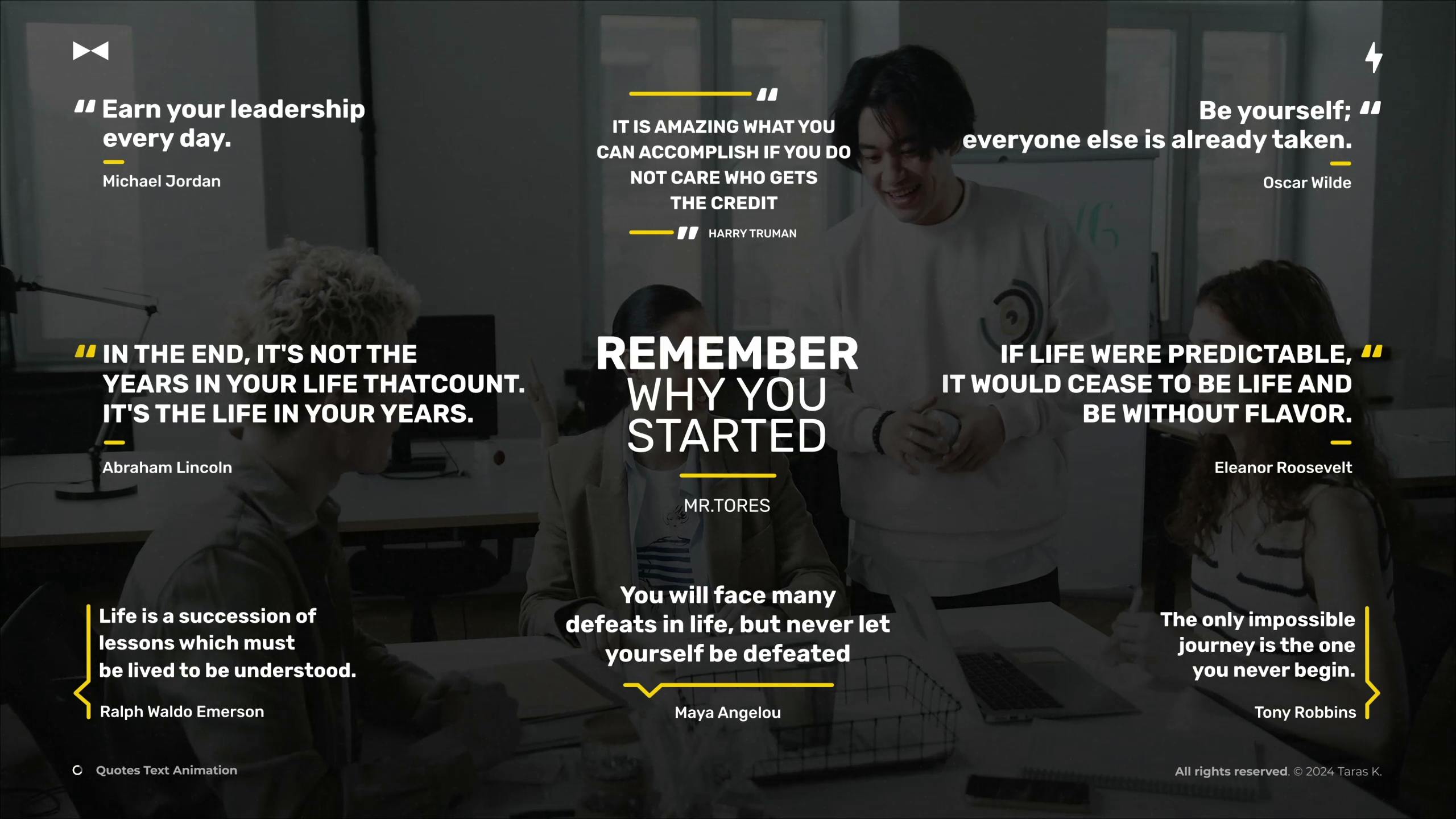 Quotes Text Animation video templates | Artlist