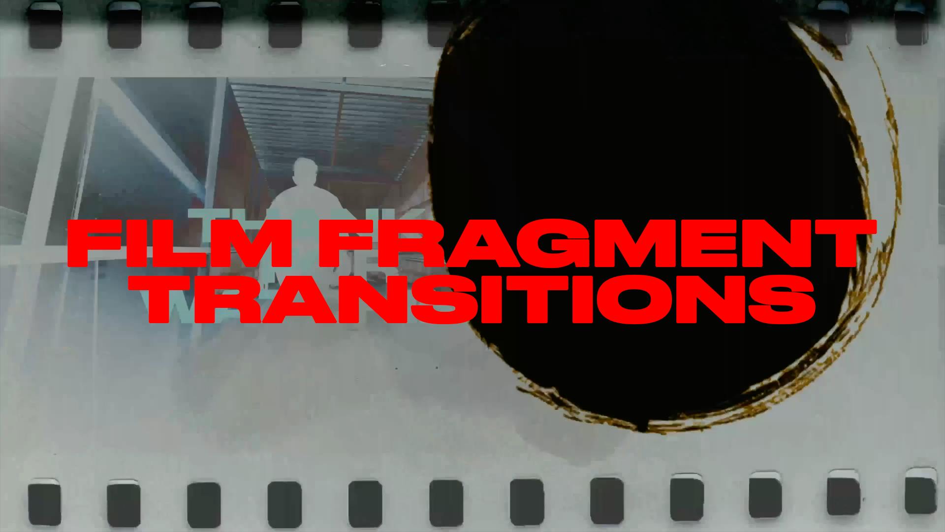 Film Fragment Transitions video templates | Artlist