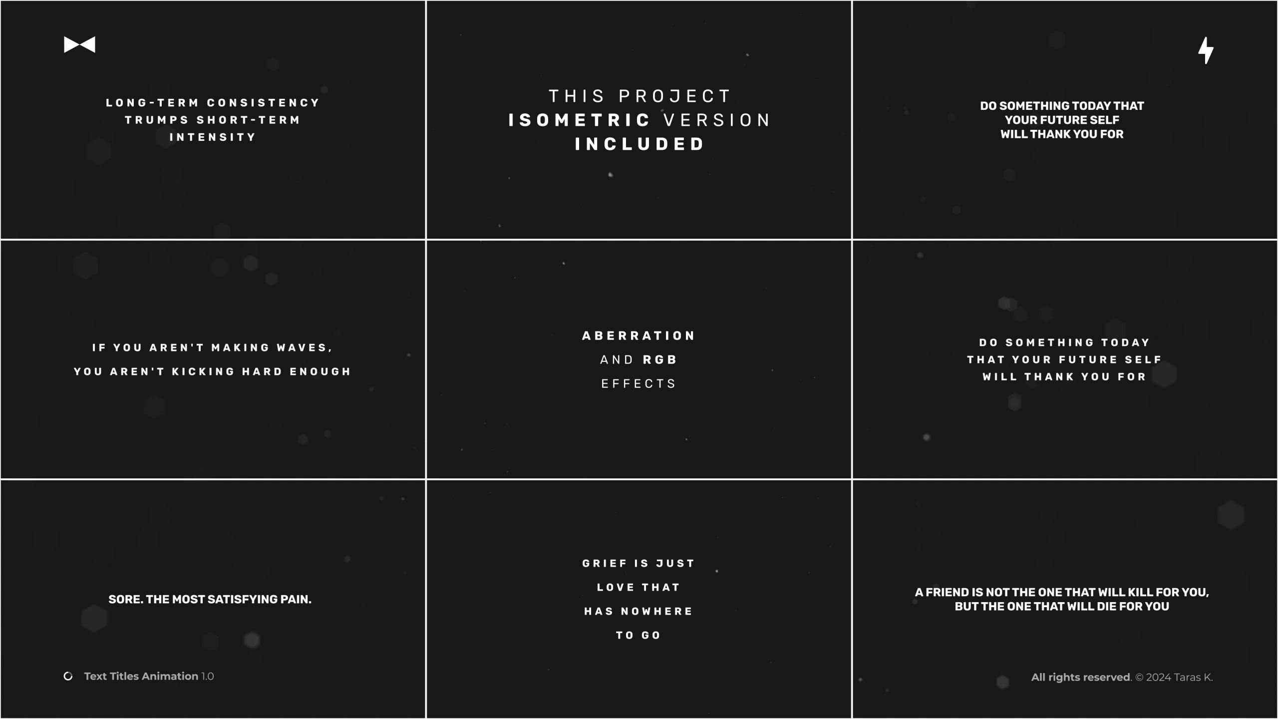 Text Titles Animation video templates | Artlist