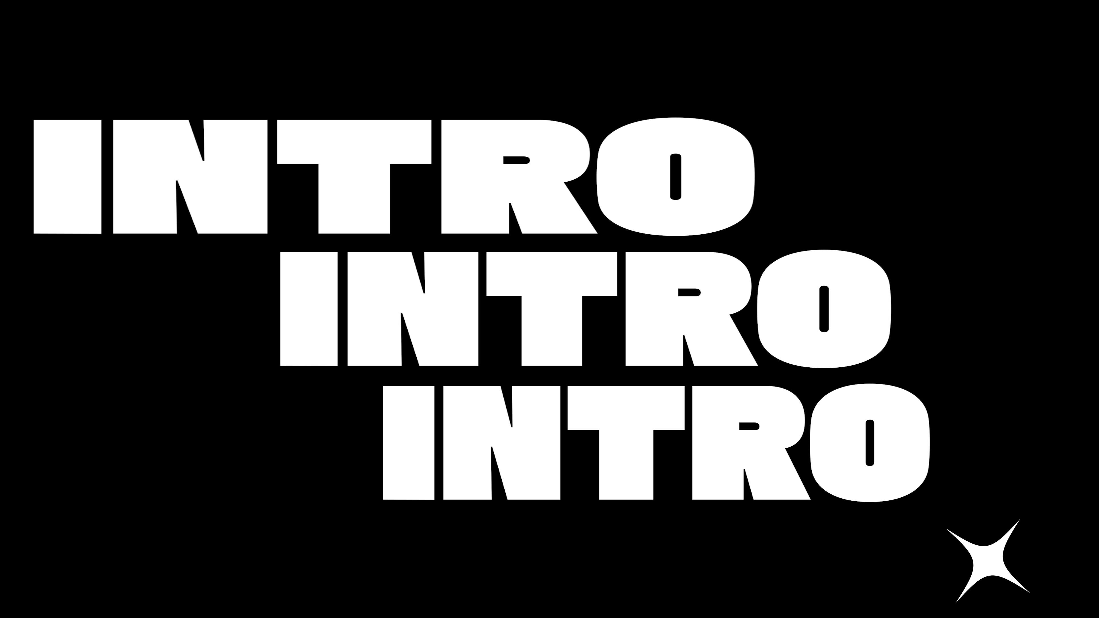 Typography Stomp Intro Video Templates Artlist